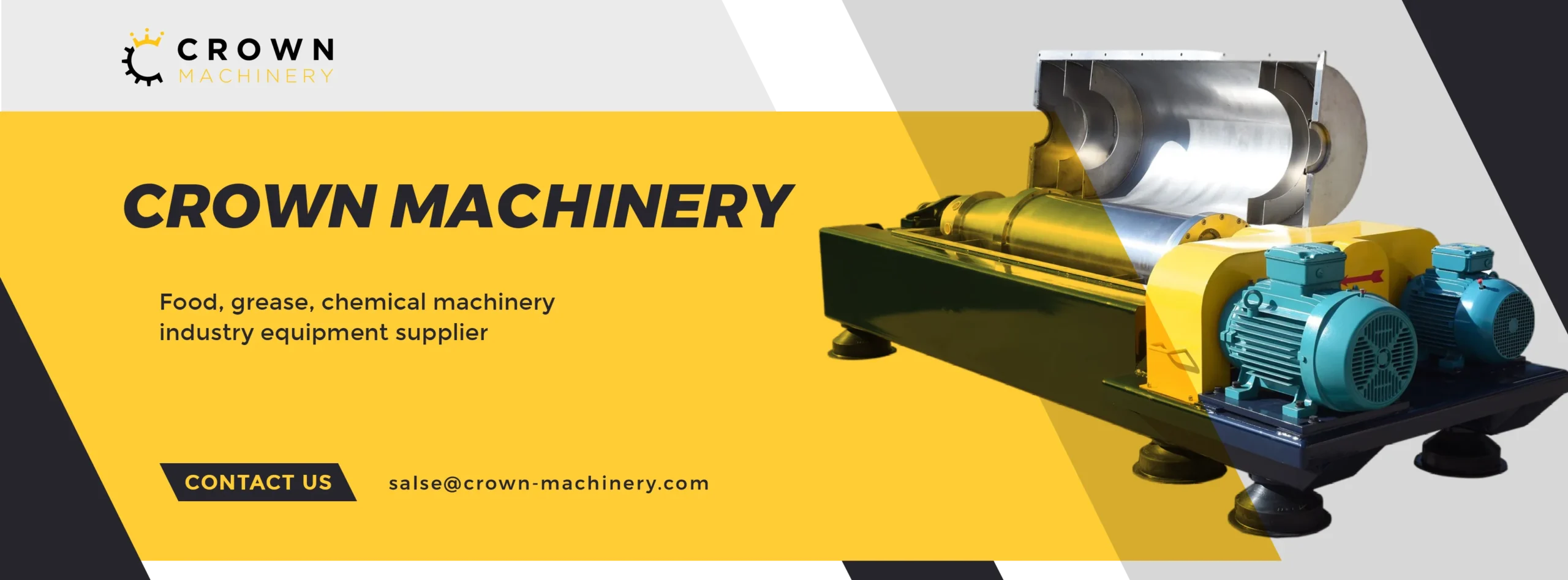 crown machinery website